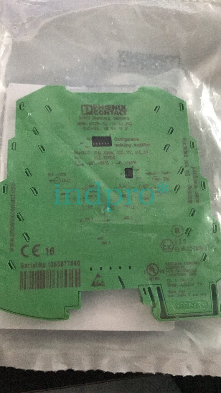 Phoenix Contact MINI MCR-SL-UI-UI-NC 2864150 Signal Conditioner - NEW ...