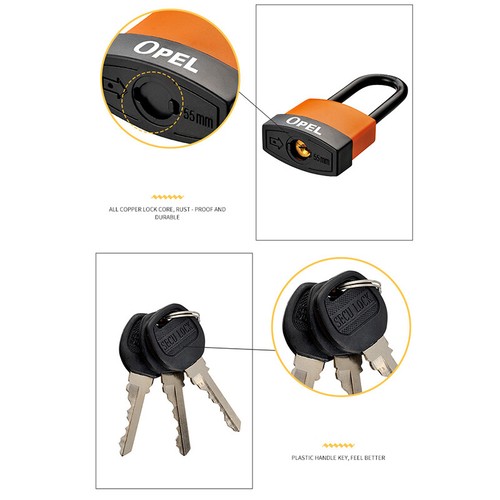 Waterproof And Dustproof Pvc Shell Lock Outdoor Full Copper Core ...