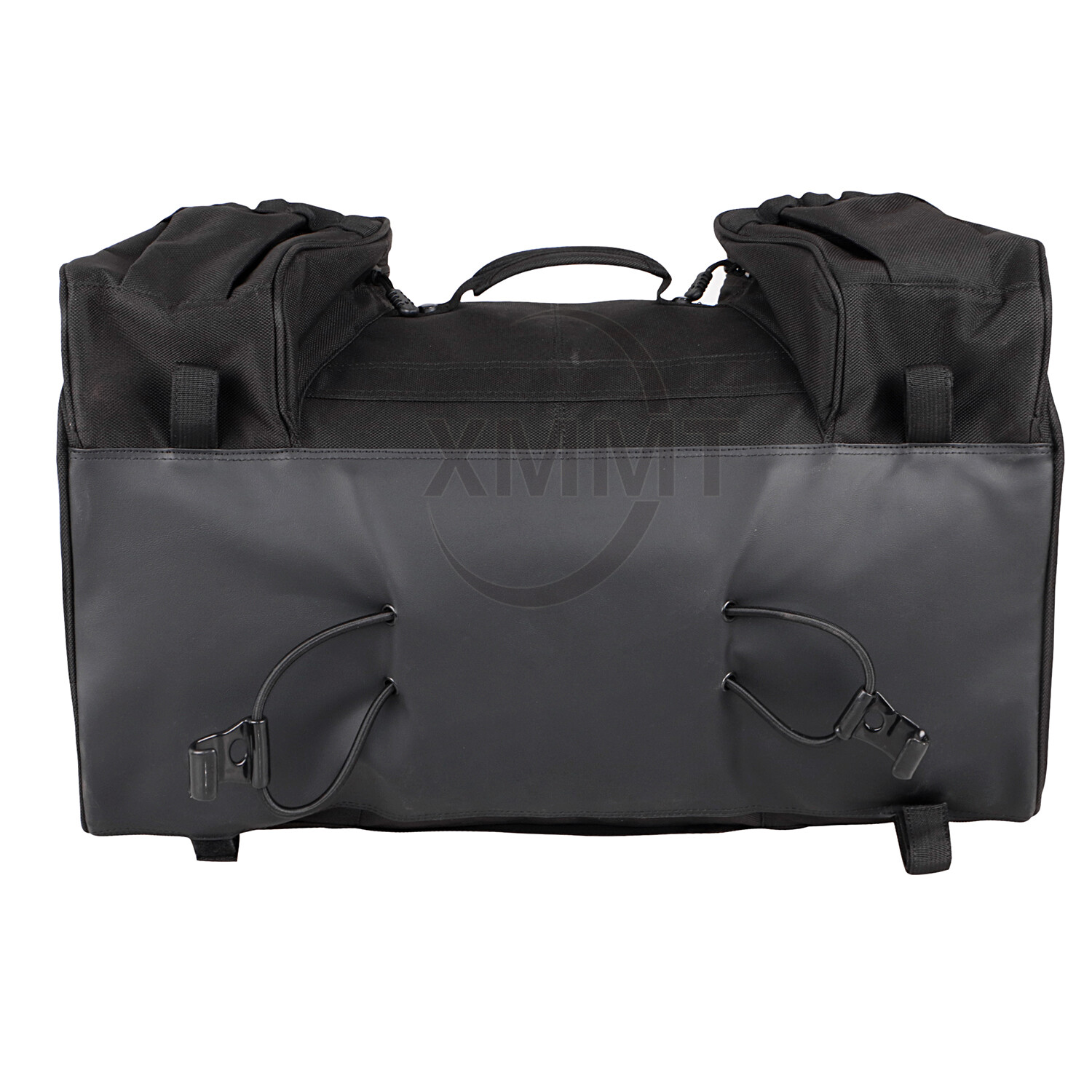 Black Trunk Rack Bag Luggage Fit For Harley Electra Glide FLHFB FLHF ...