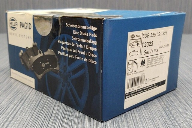 Mercedes-benz S600 Hella-pagid Rear Disc Brake Pad Set 355021521 ...