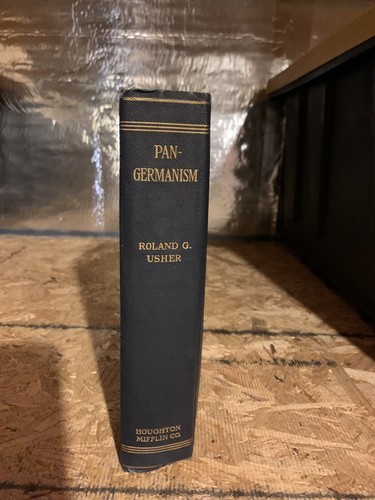 1913 Pan-Germanism by Roland Usher HC WWI | eBay