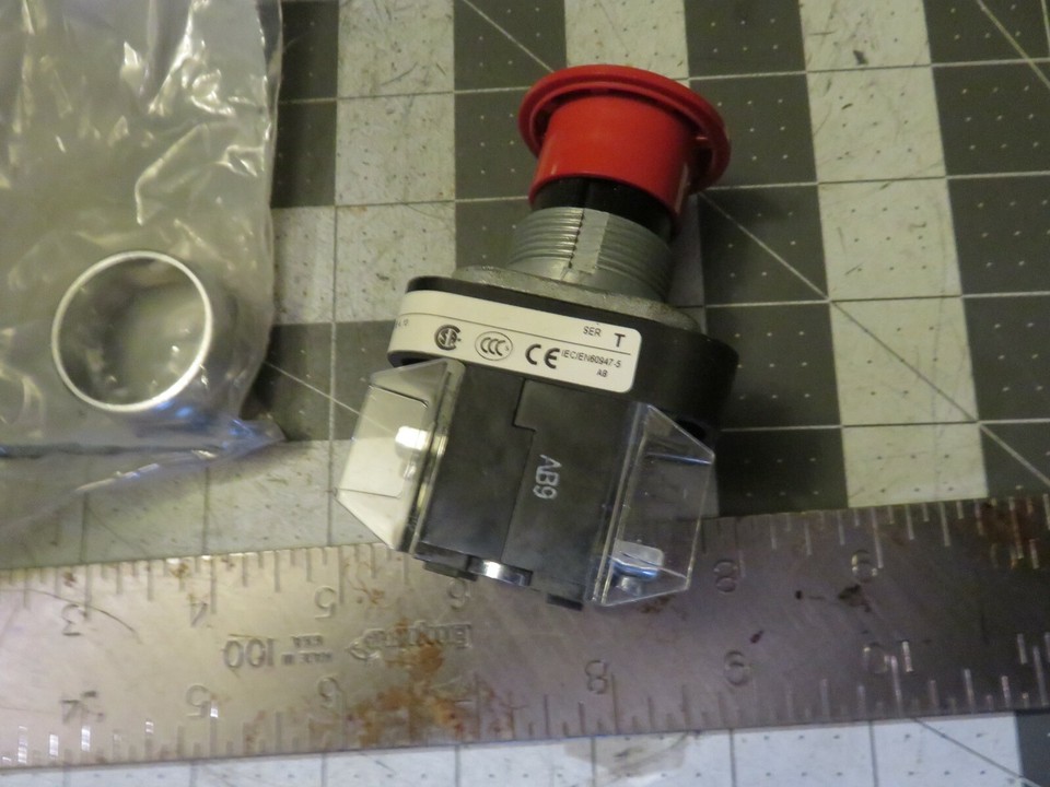 Allen Bradley Switches, Pushbuttons, Lens's, Contact Blocks E-Stop ...