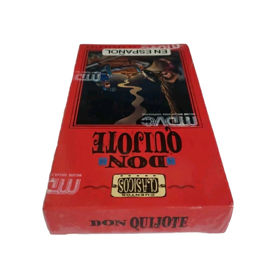 Don Quijote VHS MDVC Brand New Sealed Animated Cartoon En Espanol Ultra ...