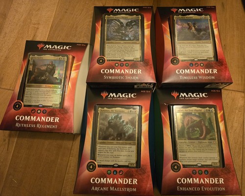 Magic the Gathering - Ikoria: Lair of Behemoths sealed commander deck ...