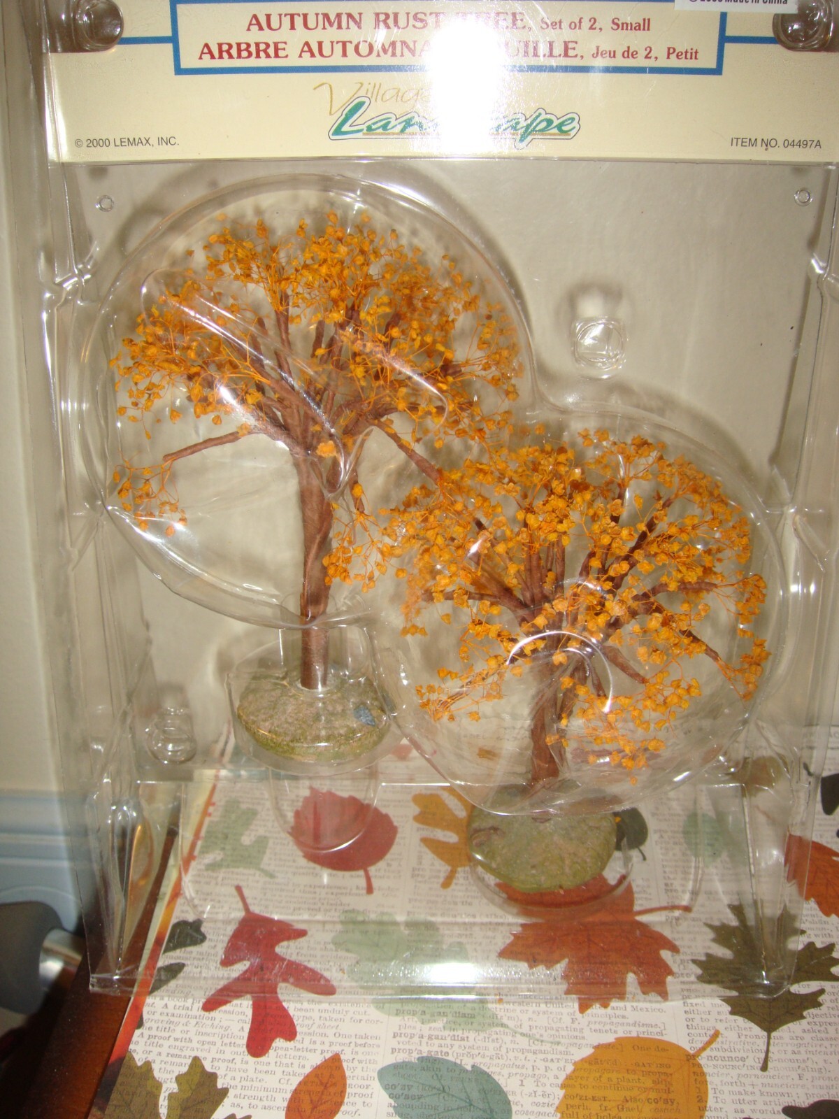 Lemax Spooky Town Witches & Lemax Autumn Rust Trees | eBay