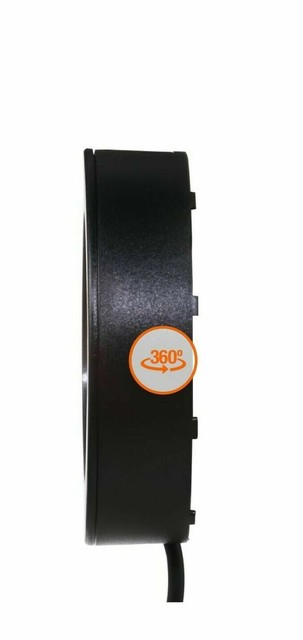 Commercial Electric 21323KIT-BK LED AC Puck Light Kit - Black (3 Pack ...