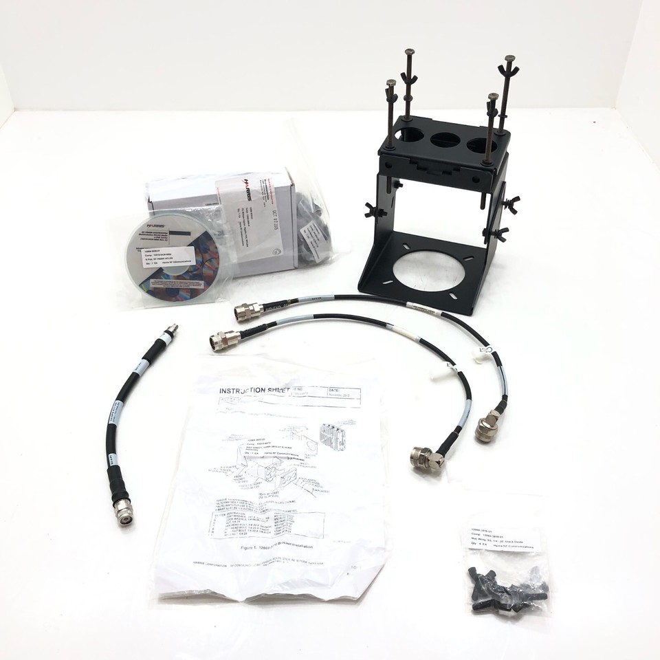 Harris RF-7800W-OU501 Falcon III HCLOS Ethernet Radio w Antenna Dish ...