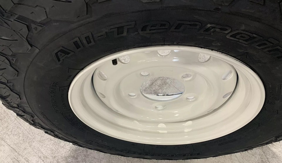 Genuine Land Rover Defender Wolf 16" Steel Wheels & BFG All-Terrain KO2 ...