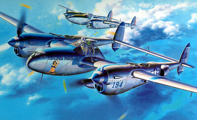 Aircraft world war ii airplane lockheed p38 Custom Gaming Mat Desk 2221 ...