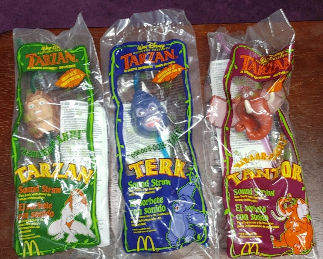 Mcdonald Tarzan Straws