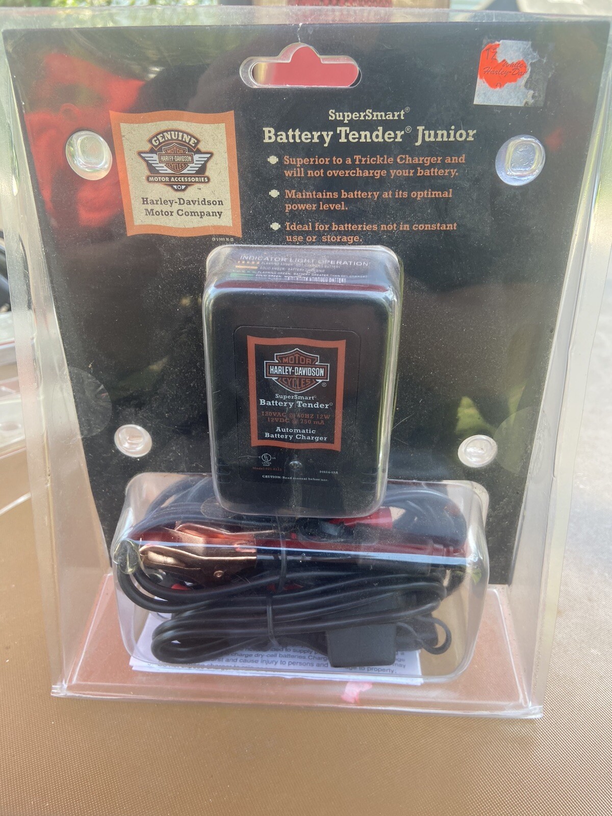 Harley Davidson Battery Tender Jr. 94654-98 | eBay