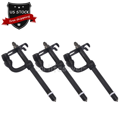3pcs Pencil Injector Diesel Injectors for John Deere Tractor fit 302A ...