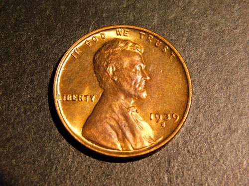 LINCOLN WHEAT CENT 1938 & 1939-S RED UNC | eBay