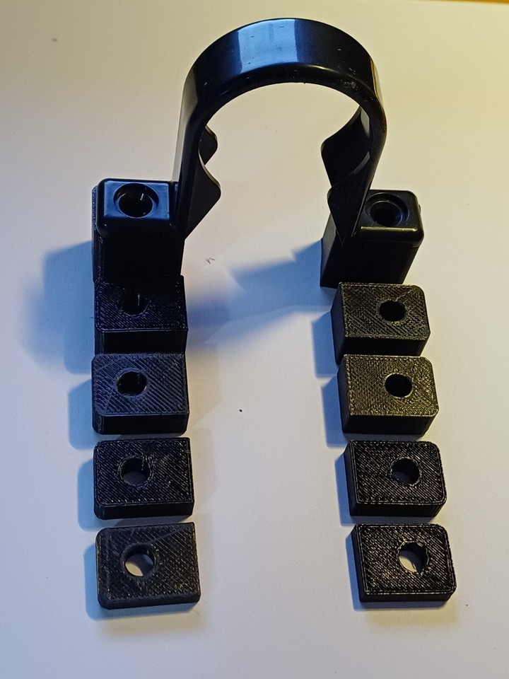 FloPlast Waste Pipe Clip spacers - Various size pack of 16 - for ...