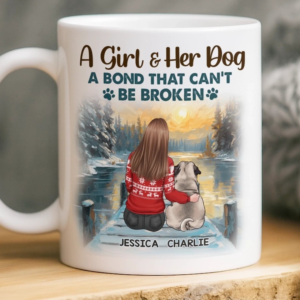 Custom Mug - Personalized Christmas Birthday Gifts For Dog Lovers, Dog ...