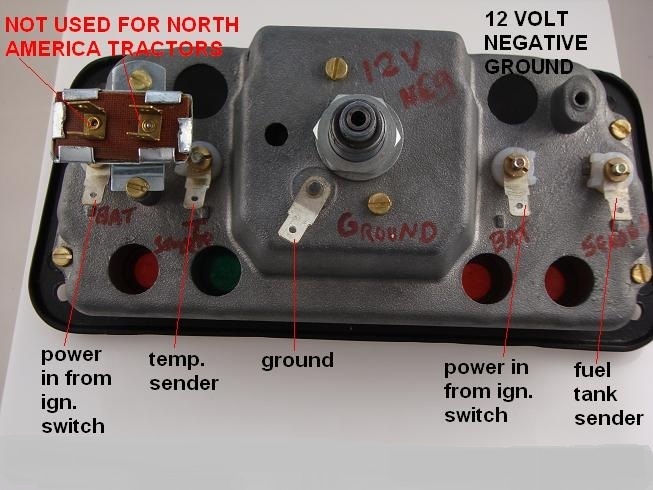E5NN10849BA Gauge Tach Instrument Cluster for FORD 2600 3600 3610 4110 ...