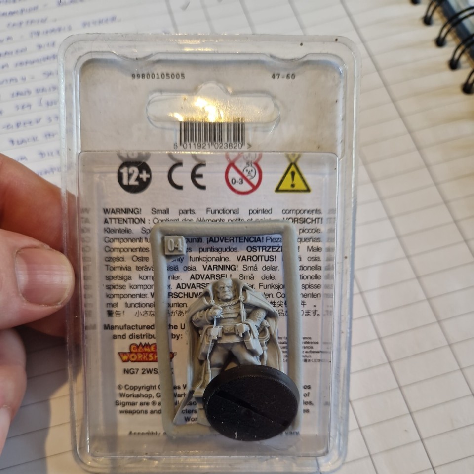 Games Workshop Warhammer 40k Lord Castellan Creed Games Workshop Astra ...