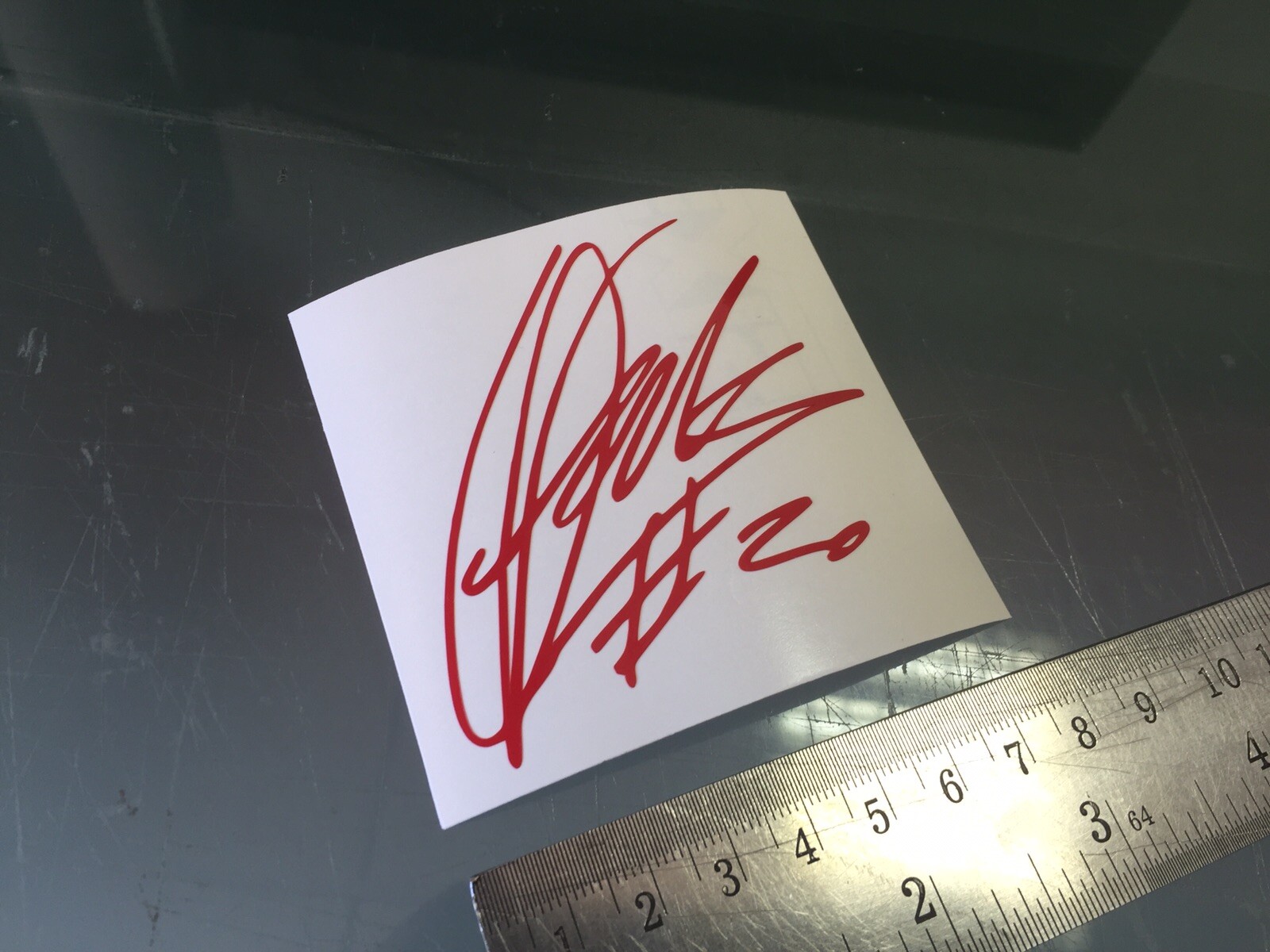 Fabio Quartararo #20 Signature Sticker / Decal (1 Sticker) | eBay UK