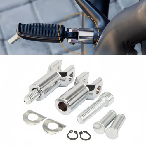 Passenger FootPeg Support Mount Clevis Kit For Harley Softail 2000-2006 ...