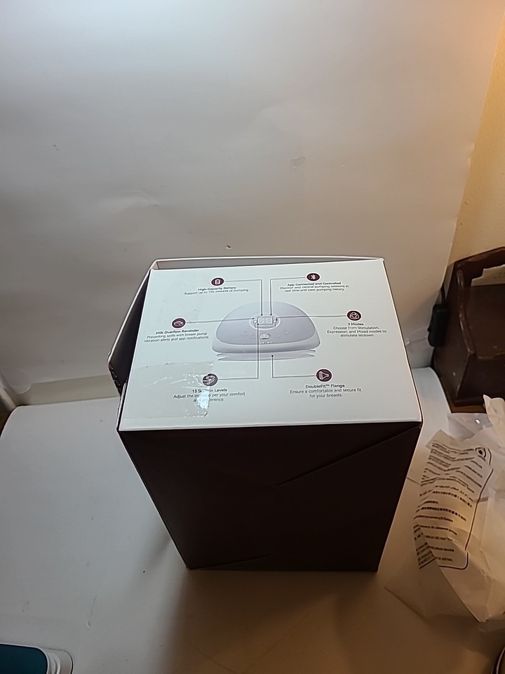 Momcozy Breast Pump Hands Free Upgraded Mobile Flow M9, App Discreet ...