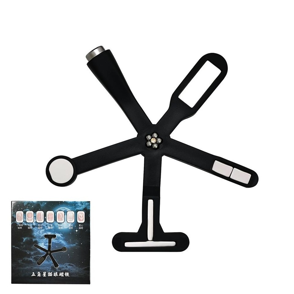 6-in-1 Multi-Function Cross Cat Eye Nail Magnetic Stick for Nail Art ...