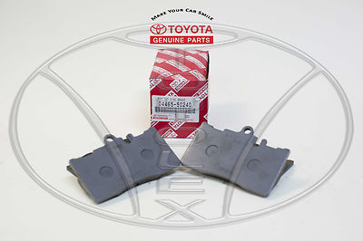 NEW GENUINE LEXUS LS430 01 02 03 04 05 06 FRONT BRAKE PAD SET 04465 ...