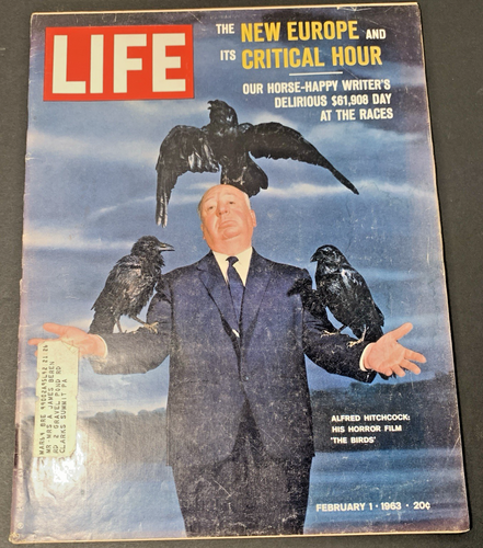 Life Magazine Alfred Hitchcock The Birds February 1 1963 | eBay