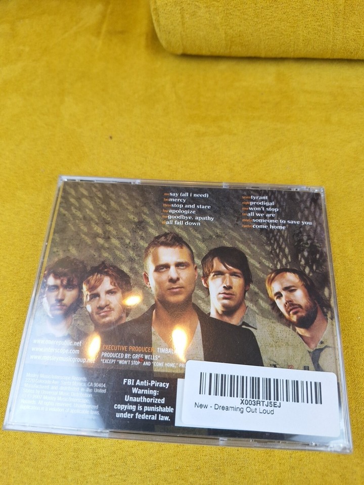 Dreaming Out Loud by OneRepublic (CD, 2007) 602517507197| eBay