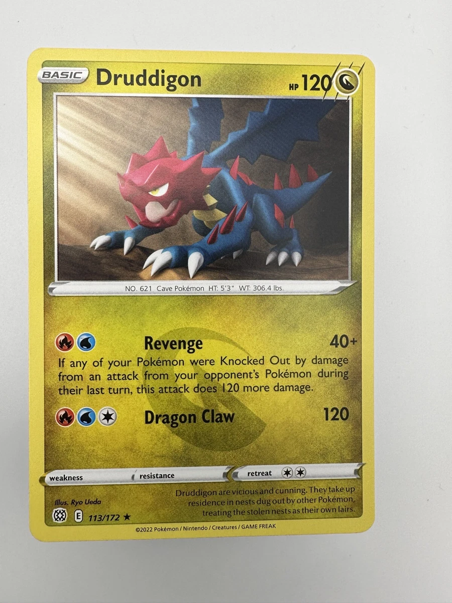 Druddigon Pokemon Card