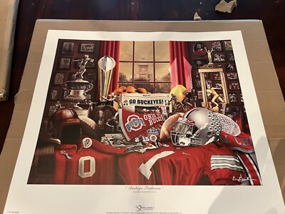 Ohio State Buckeyes 2015 Natty Large Print Set Traditions And ...