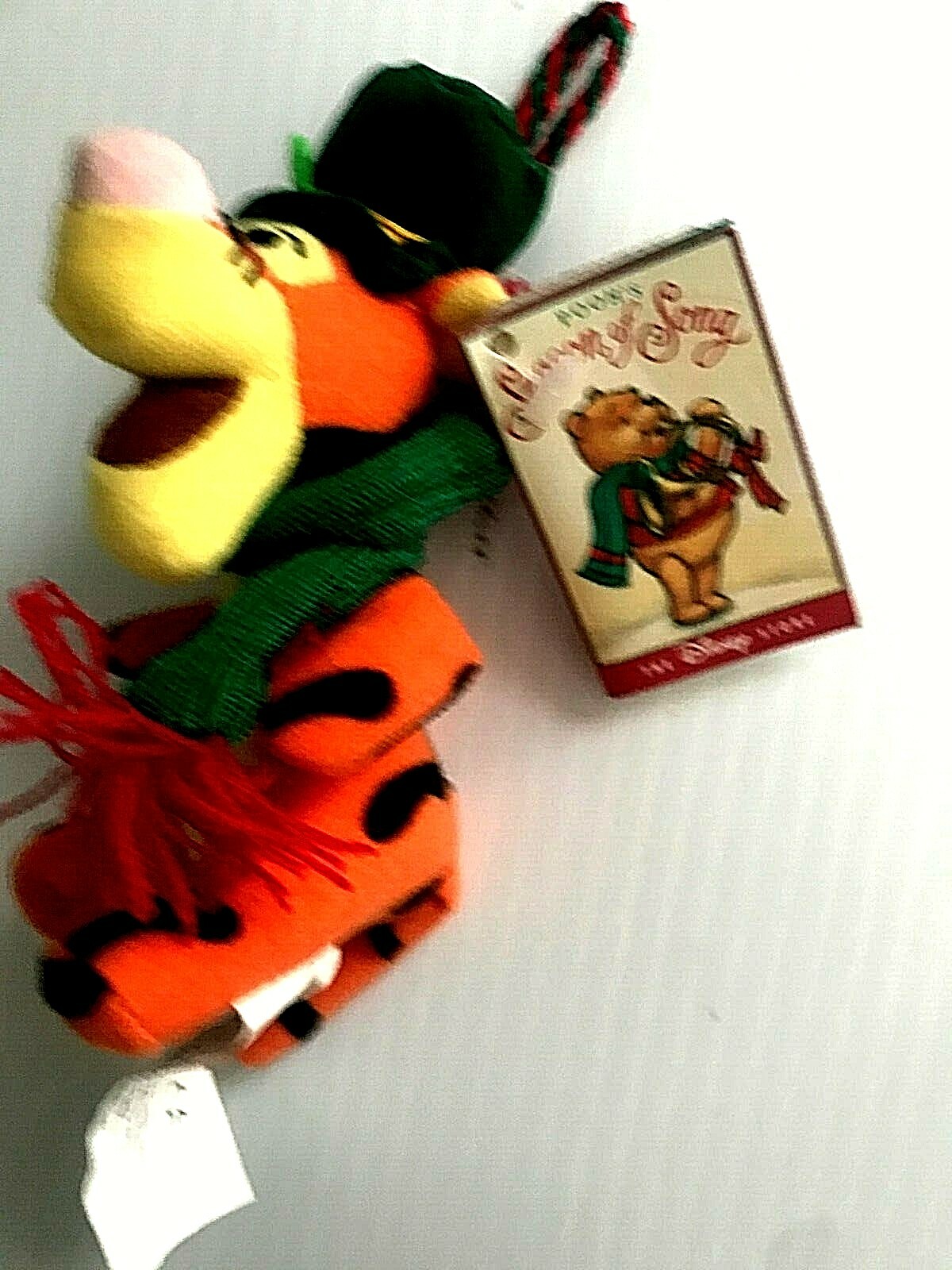 LOT 2 VINTAGE CLOTH TIGGER HANGING ORNAMENTS. DISNEY COLLECTABLE ...