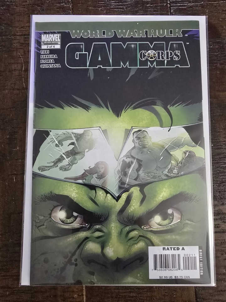 World War Hulk: Gamma Corps #1-4 Complete Series (2007); Marvel Comics ...