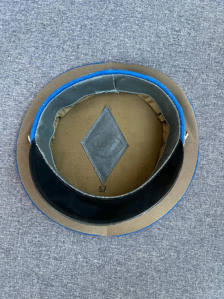 Original Soviet KGB Officer Visor Commander Cap. Vintage USSR Secret ...