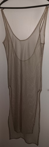 Sexy Damen Strand Pool Party Netz Kleid Bikini Durchsichtig Transparent ...