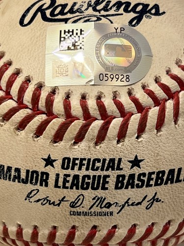 MLB Authenticated - Jeff McNeil SINGLE to JULIO RODRIGUEZ off Logan ...