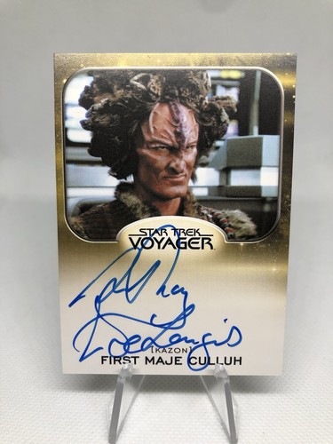 Star Trek Aliens 2014 Autograph Auto Card Anthony De Longis as First ...
