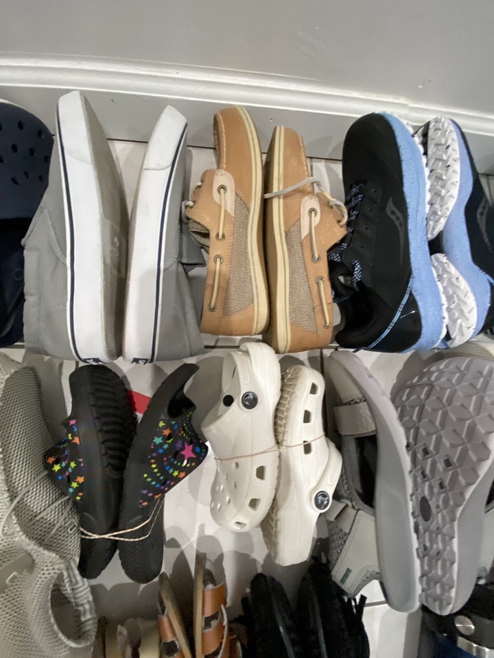 Amazon Wholesale Lot Of 39 Merrell Shoes + Chaco + Bearpaw + Crocs ...