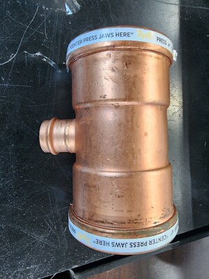 Apollo Press Model 811 4 x 4 x 1-1/2 in. Press Copper Reducing Tee | eBay