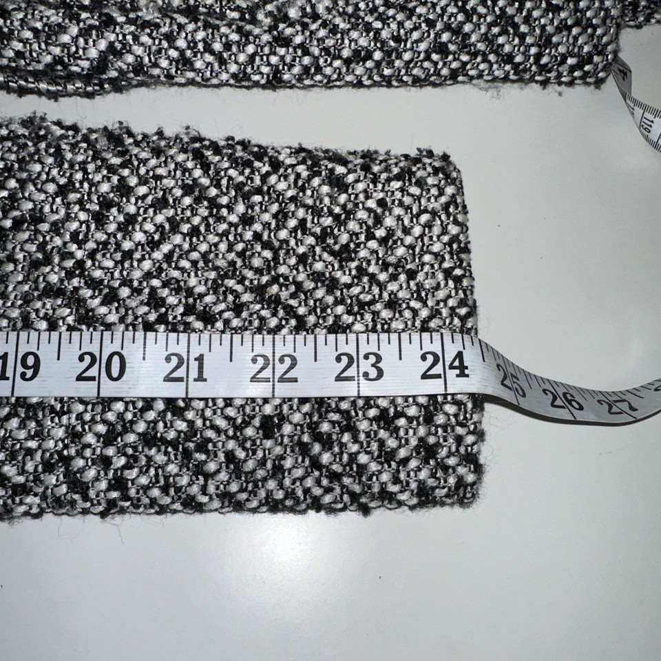 Jessica Simpson Women's Black and White Looks Gray Tweed Belted Pea ...