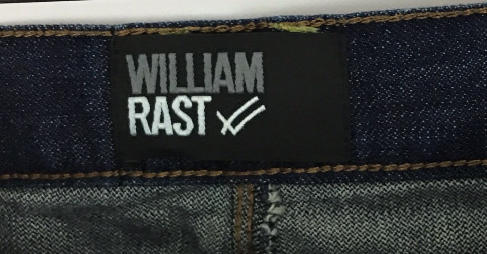 Men's William Rast Jeans Straight Leg Button Fly Jeans Size 30" x 30 ...