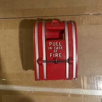 Edwards SIGA-270 Addressable Fire Alarm Pull Station | eBay