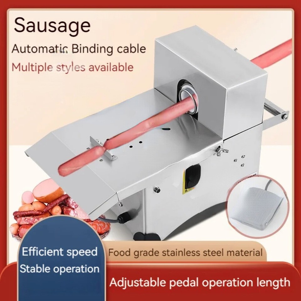 Automatic Electric Sausage Twisting Machine Sausage Knotter Tying ...