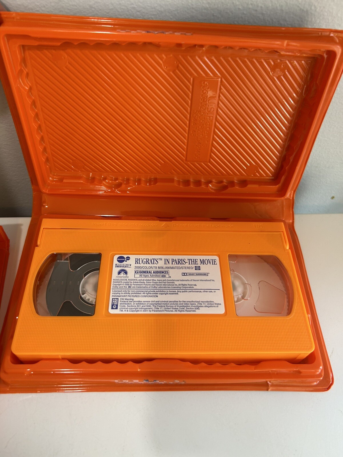 Nickelodeon's Orange VHS Tapes 90s Nickelodeon Rugrats VHS, 41% OFF