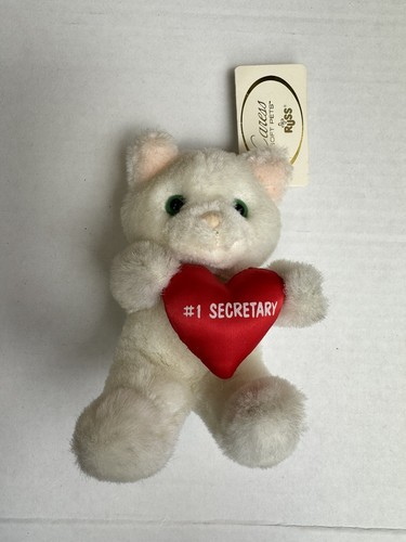 Russ Caress Soft Pets Mini Kitten Plush Cat Gift For Secretary With ...