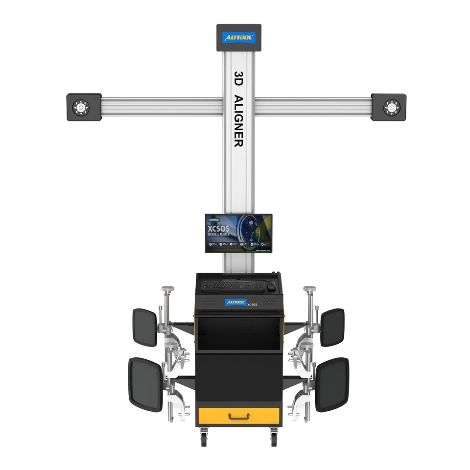 AUTOOL 3D Wheel Alignment Machine Wheel Aligner Tire Alignment Fully ...