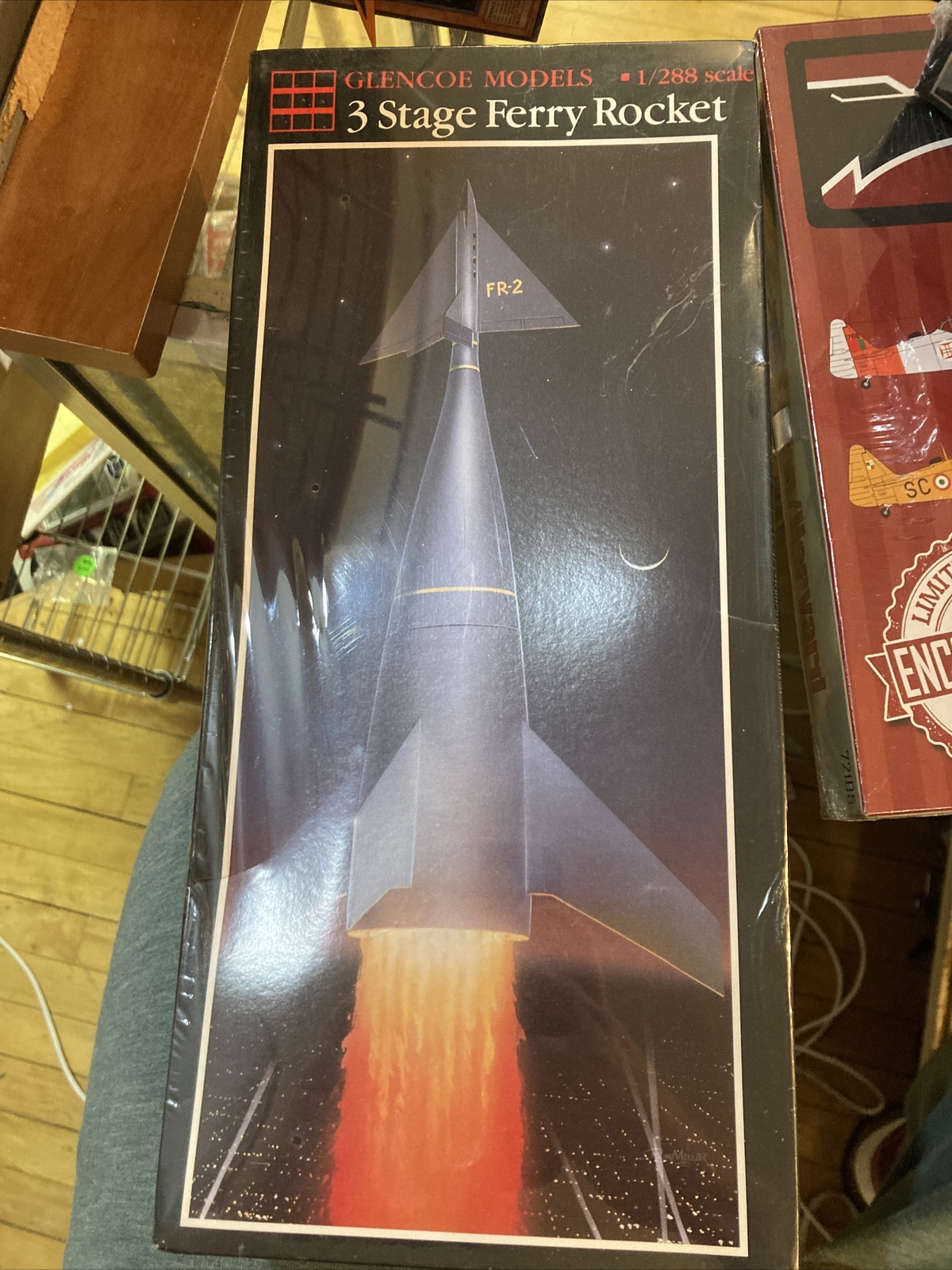 Glencoe+Models+1%2F288+3+Stage+Ferry+Rocket+Kit+Wernher+Von+Braun+05908 ...