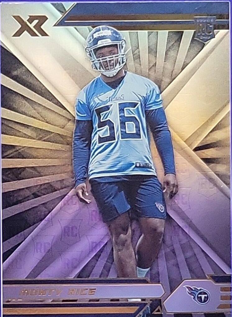 2021 Panini XR - Rookies Monty Rice #167 (RC) for sale online | eBay