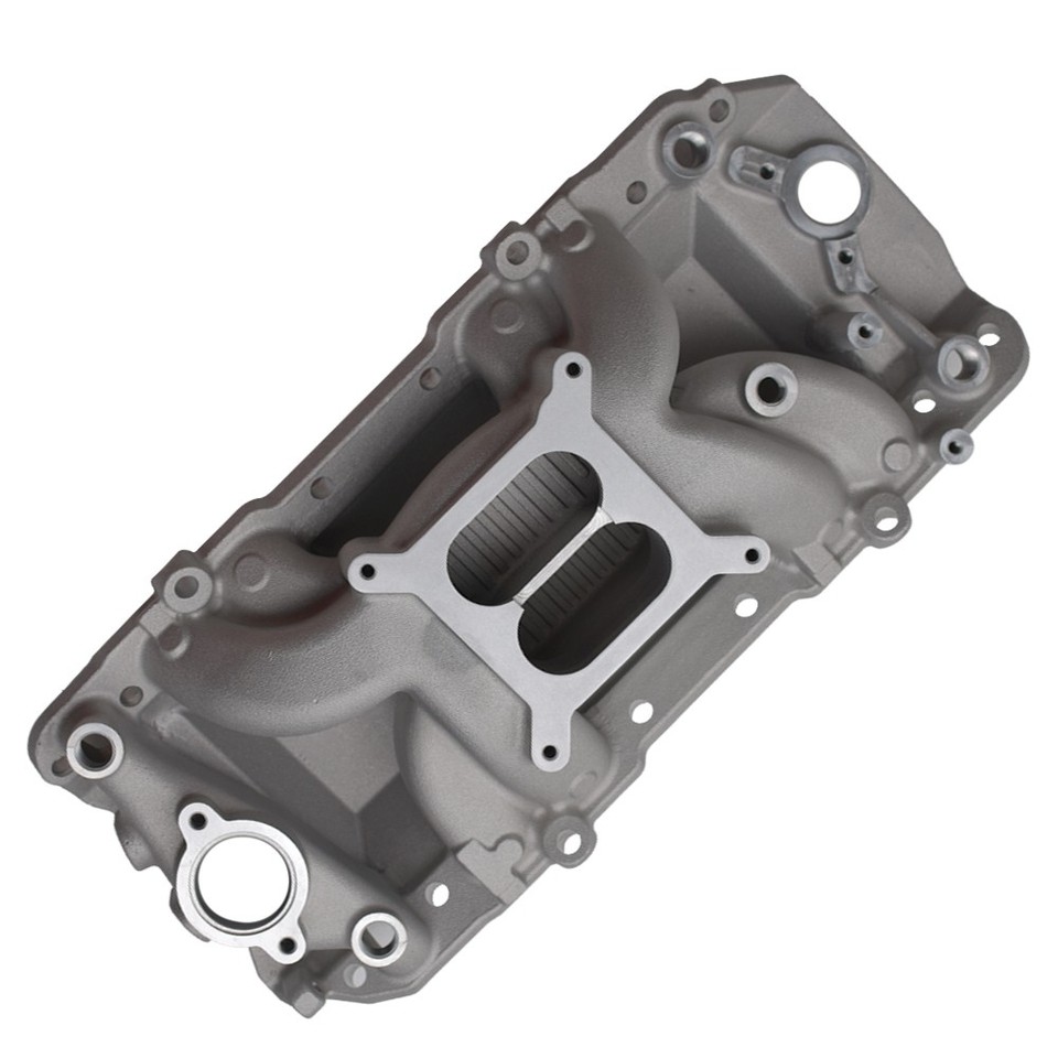 Aluminum Dual Plane Intake Manifold For BBC Big Block Chevy V8 396 402 ...