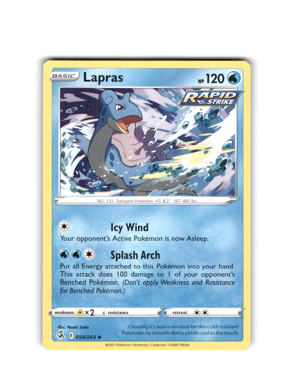 Lapras Evolution Card