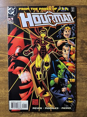 HOURMAN 1 ADAM MCDANIEL COVER BATMAN WONDER WOMAN SUPERMAN DC COMICS ...